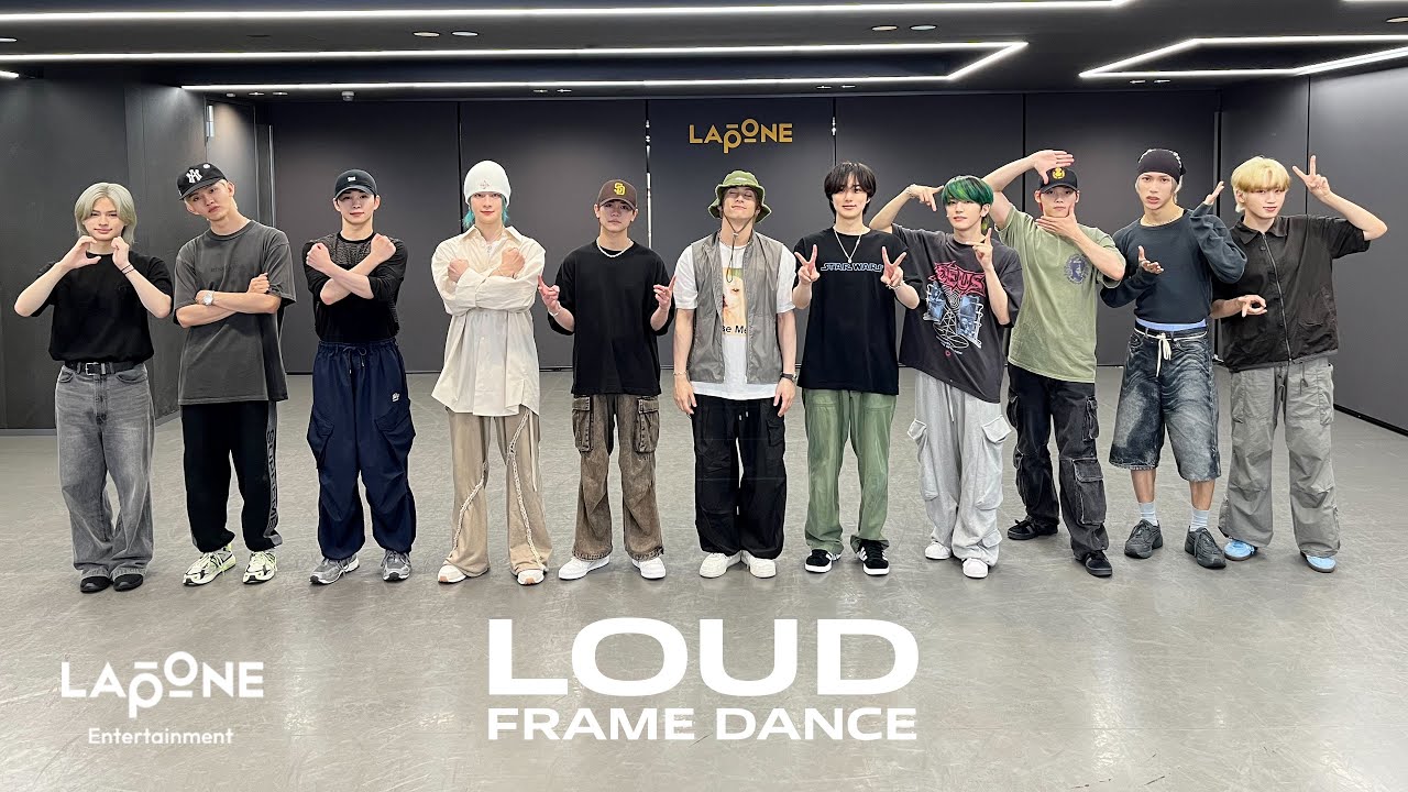 INI｜'LOUD' FRAME DANCE｜INI OFFICIAL SITE